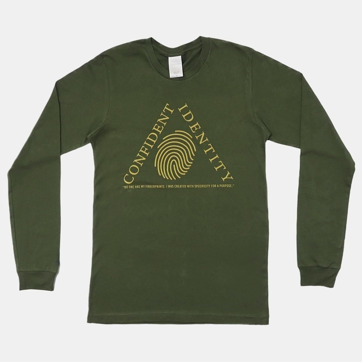Confident Identity Triangle Long Sleeve T-Shirt | Rachel's Worth®